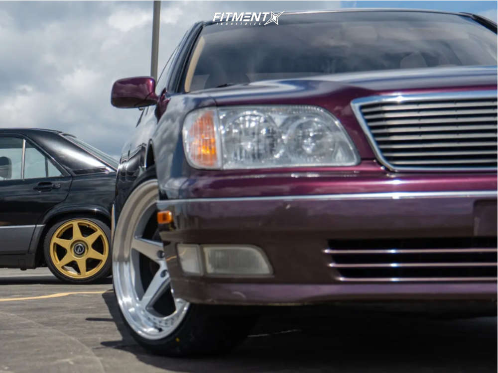 1998 Lexus LS400 Base with 19x9.5 Aodhan Ds05 and Vercelli 225x40 on ...