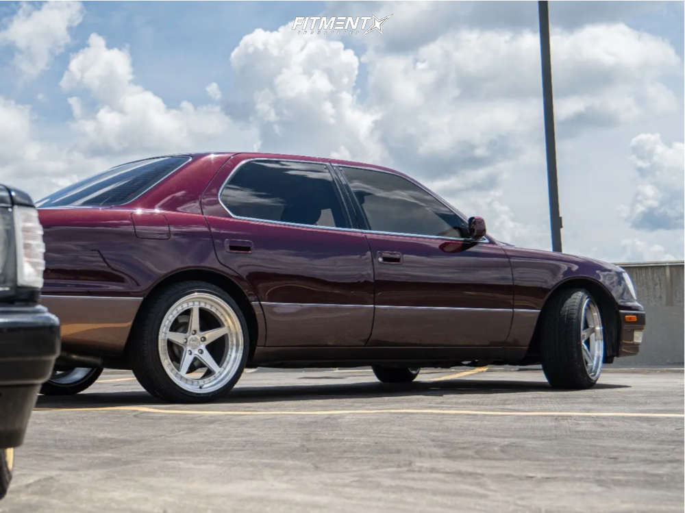 1998 Lexus LS400 Base with 19x9.5 Aodhan Ds05 and Vercelli 225x40 on ...