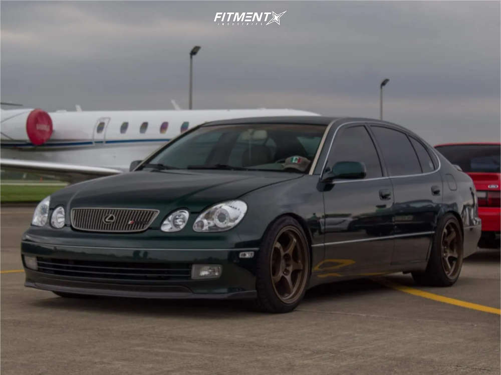 1998 Lexus GS400 Base with 18x9 Carbyne Sprint and Lexani 245x40 on ...