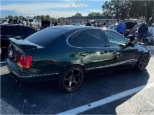 1998 Lexus GS400 Base with 18x9 Carbyne Sprint and Lexani 245x40 on ...