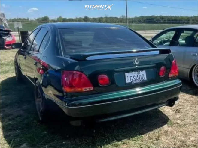 1998 Lexus GS400 Base with 18x9 Carbyne Sprint and Lexani 245x40 on ...