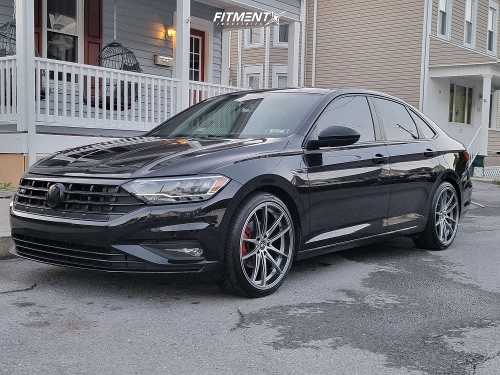 2019 Volkswagen Jetta R-Line with 19x8.5 Konig Oversteer and Toyo Tires ...