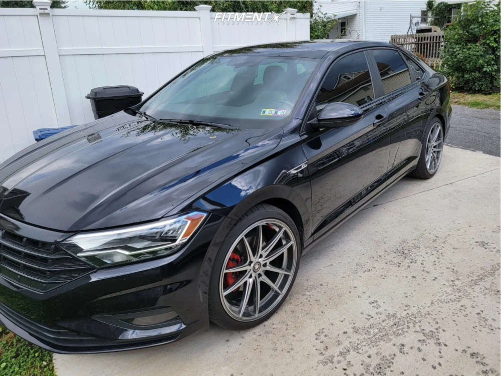 2019 Volkswagen Jetta R-Line with 19x8.5 Konig Oversteer and Toyo Tires ...
