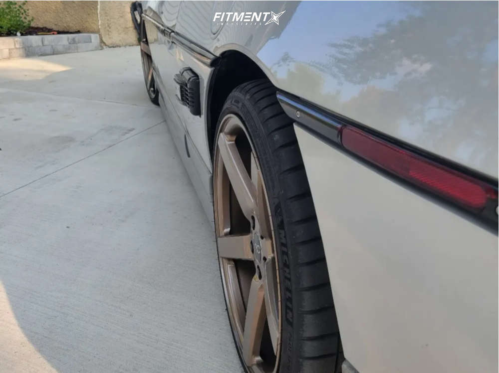 1987 Pontiac Fiero GT with 18x8 JNC Jnc026 and Michelin 215x35 on ...