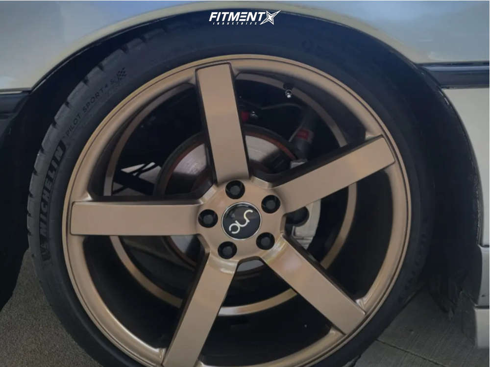 1987 Pontiac Fiero GT with 18x8 JNC Jnc026 and Michelin 215x35 on ...