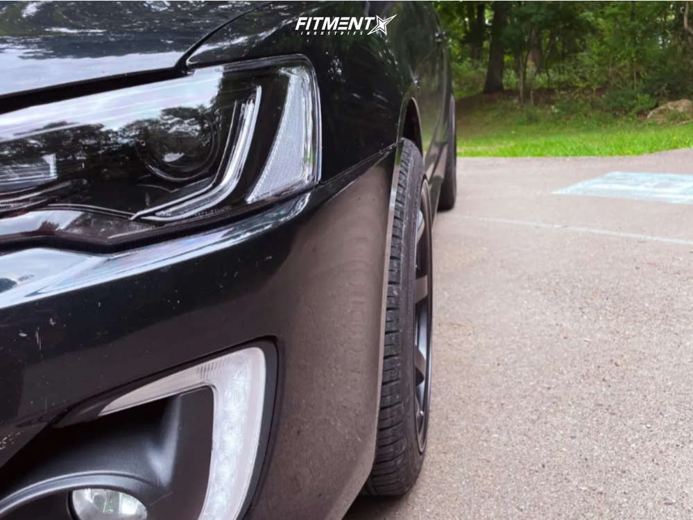 2017 Mitsubishi Lancer SEL with 18x9.5 AVID1 Av6 and Versatyre 245x40 ...