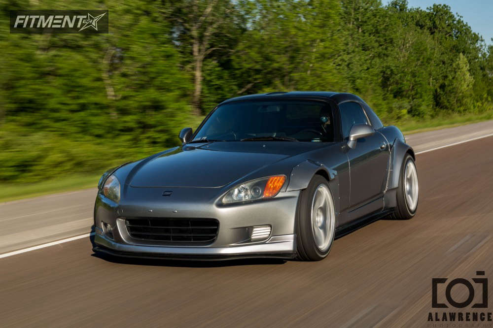 2000 Honda S2000 Base with 18x9.5 Varrstoen Mk9 and Hankook 265x35 on ...