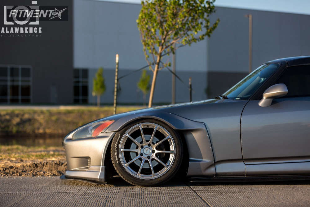 2000 Honda S2000 Base with 18x9.5 Varrstoen Mk9 and Hankook 265x35 on ...