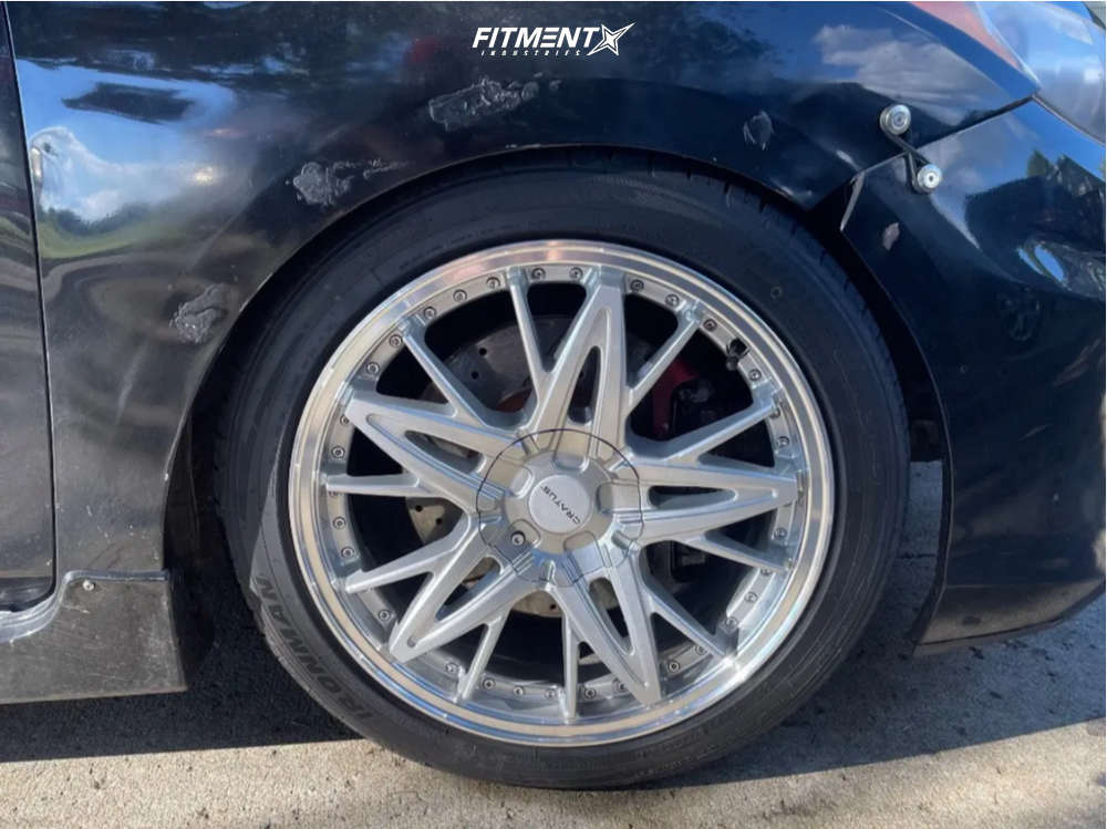 2011 Mazda 3 Mazdaspeed with 18x8 Cratus Cr103 and Ironman 225x45 on ...