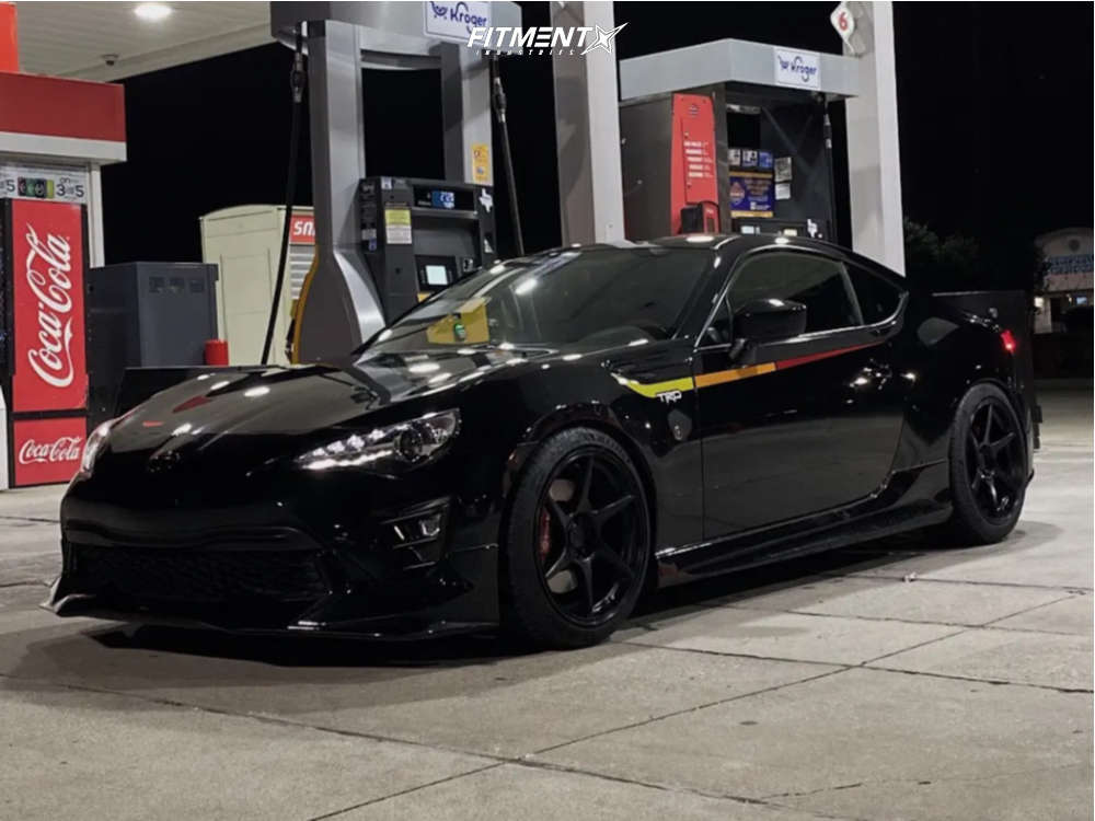 2019 Toyota 86 TRD Special Edition with 18x9.5 Anovia Titan and Michelin 235x40 on Coilovers ...