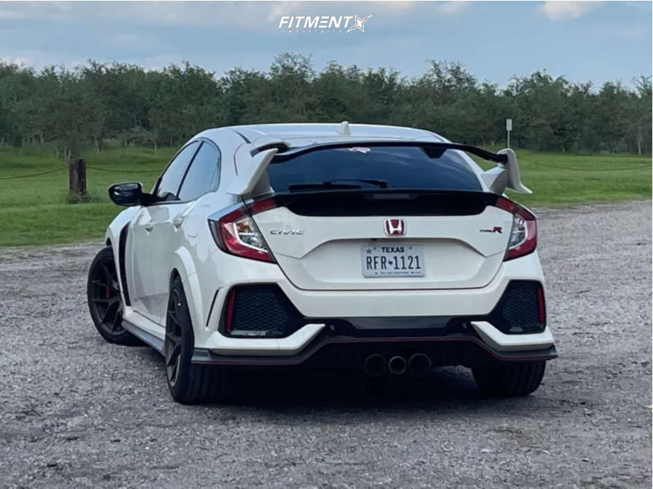 2019 Honda Civic Type R with 18x9.5 Aodhan Aff7 and Yokohama 255x40 on ...