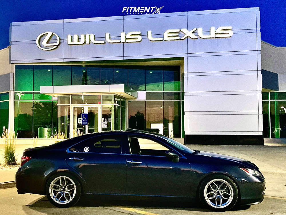 2008 Lexus ES350 Base with 18x9.5 Vors Lp1 and Falken 245x45 on ...