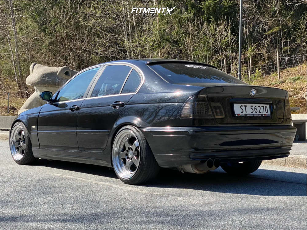 1998 BMW 320i individual with 18x8.5 59 North D-002 and Minerva 225x40 on Coilovers | 2389559 ...