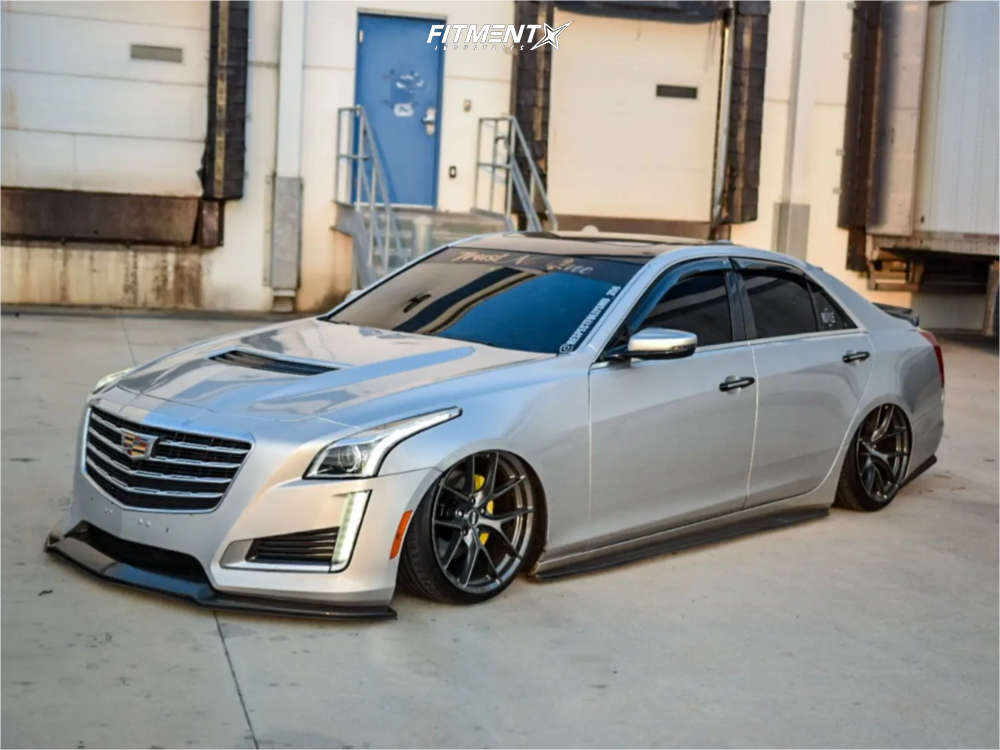 2019 Cadillac CTS Premium Luxury with 19x9.5 ESR Rf2 and Continental ...