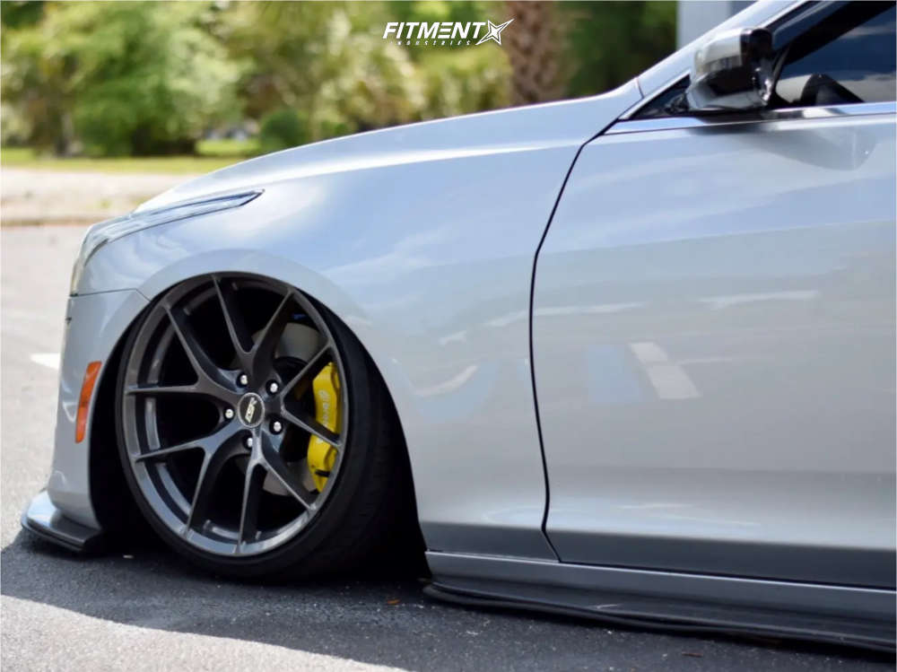 2019 Cadillac CTS Premium Luxury with 19x9.5 ESR Rf2 and Continental ...