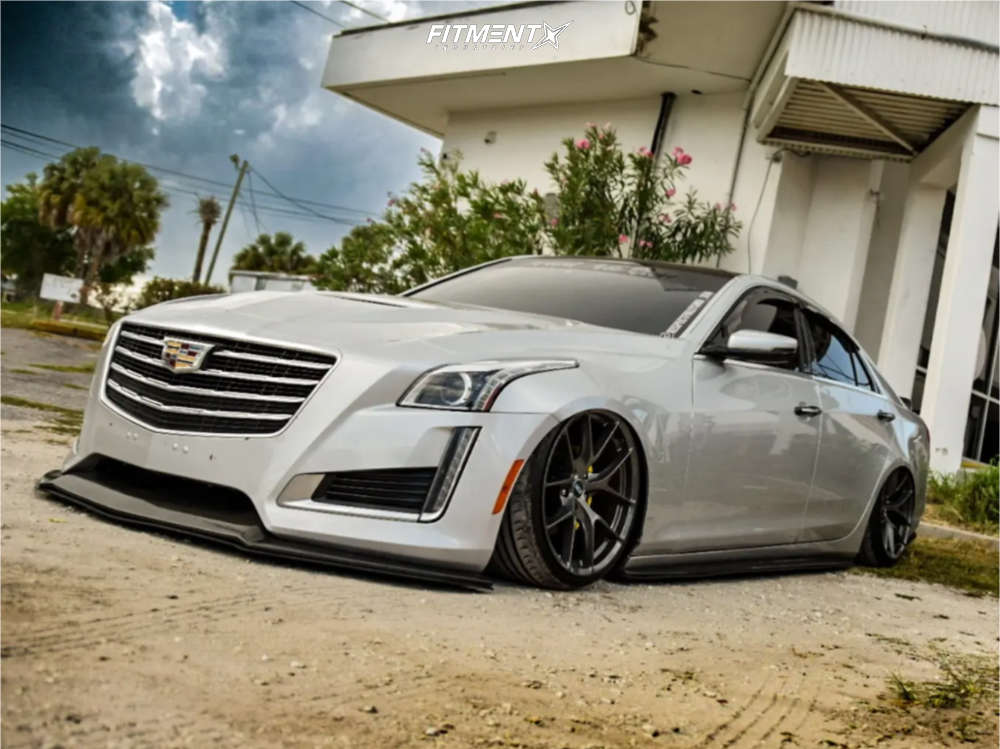 2019 Cadillac CTS Premium Luxury with 19x9.5 ESR Rf2 and Continental ...