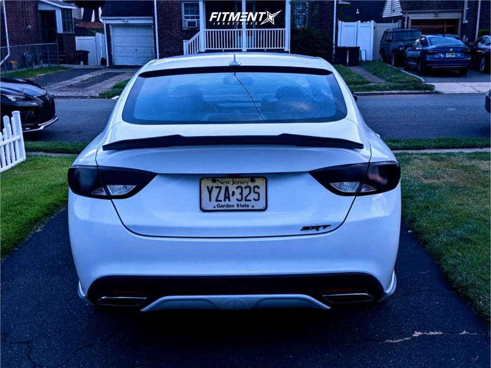 2015 Chrysler 200 S with 18x8 Platinum Revelation and Vercelli 245x45 ...