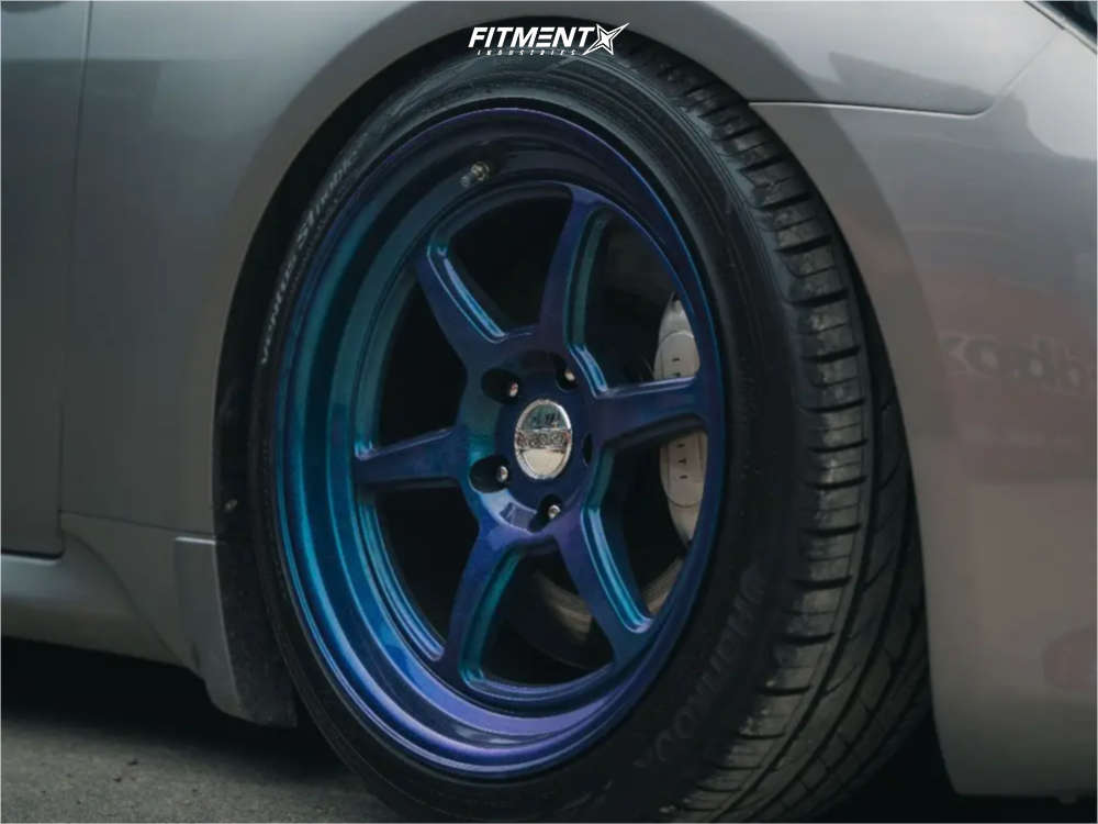 2008 INFINITI G37 Sport with 18x9 Kansei Roku and Hankook 235x40 on ...