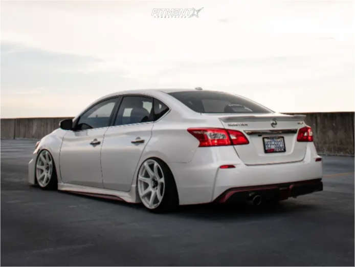 2017 Nissan Sentra Nismo with 18x9 Cosmis Racing Mr7 and Nitto 215x35 ...