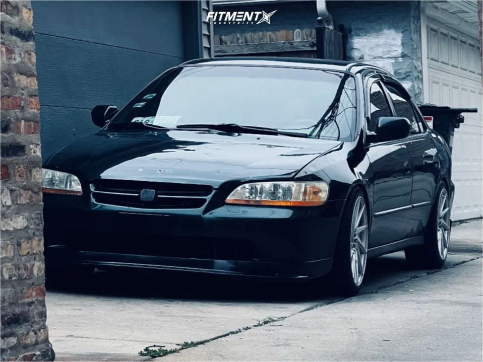 1999 Honda Accord LX with 18x8.5 F1R F29 and Hankook 225x40 on ...