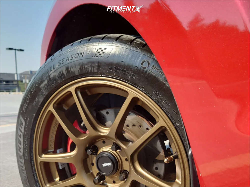 2011 Ford Focus SES with 16x8 Konig Heliogram and Michelin 225x50 on ...