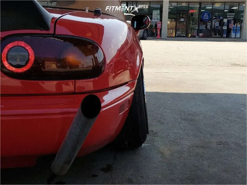 1996 Mazda Miata Base with 16x9 Whistler Sk1 and Waterfall 195x45 on ...