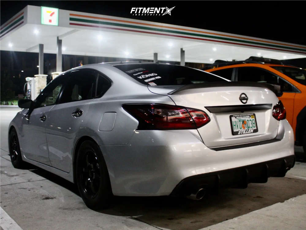 2016 Nissan Altima Base with 16x7 Konig Backbone and Pirelli 215x60 on ...