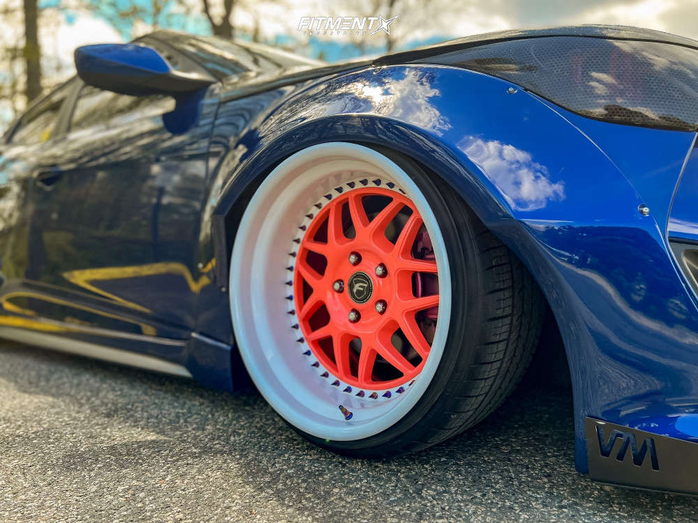 2016 Hyundai Veloster Turbo R-Spec with 18x11 Forgestar M14 and Atlas ...