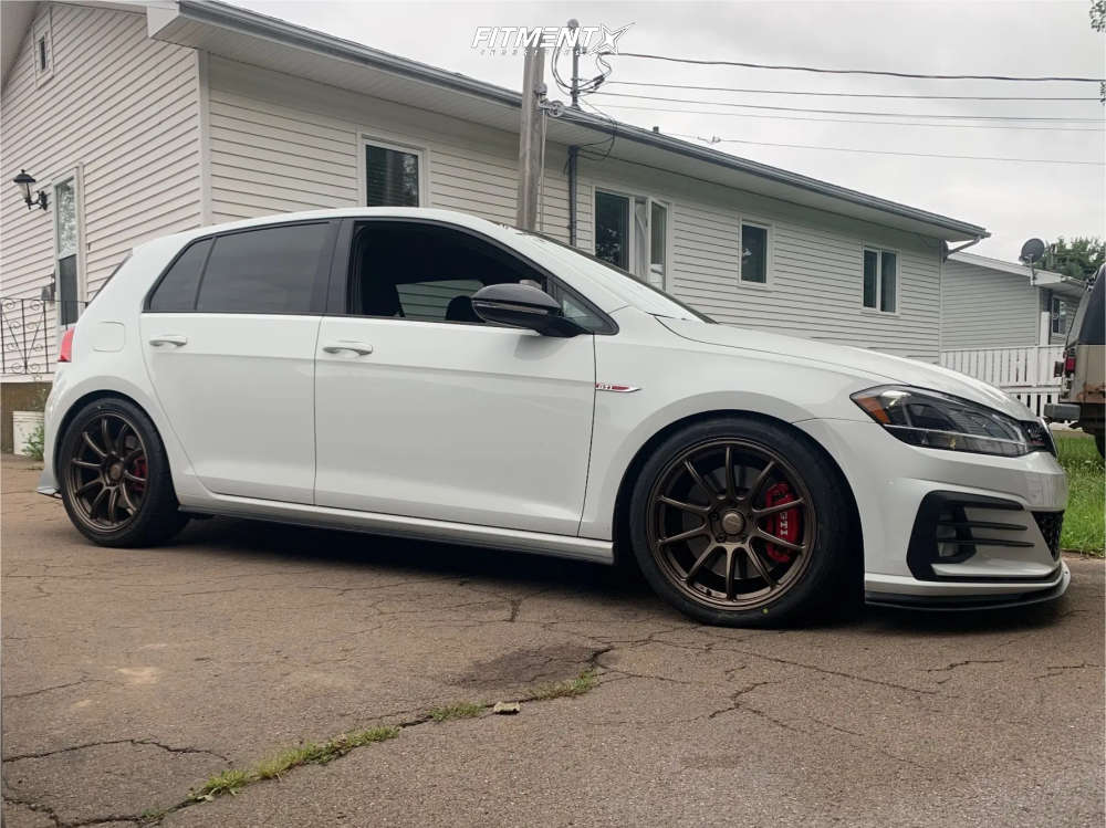 2018 Volkswagen GTI S with 18x8.5 Superspeed Rf03rr and Firestone ...