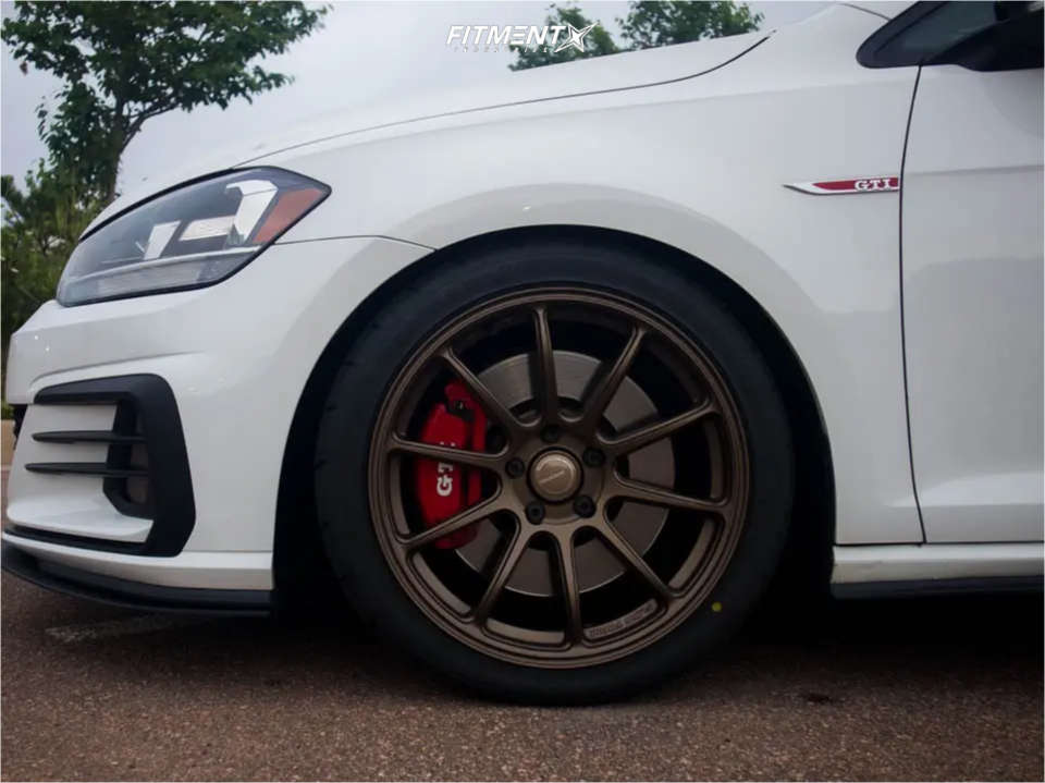 2018 Volkswagen GTI S with 18x8.5 Superspeed Rf03rr and Firestone ...