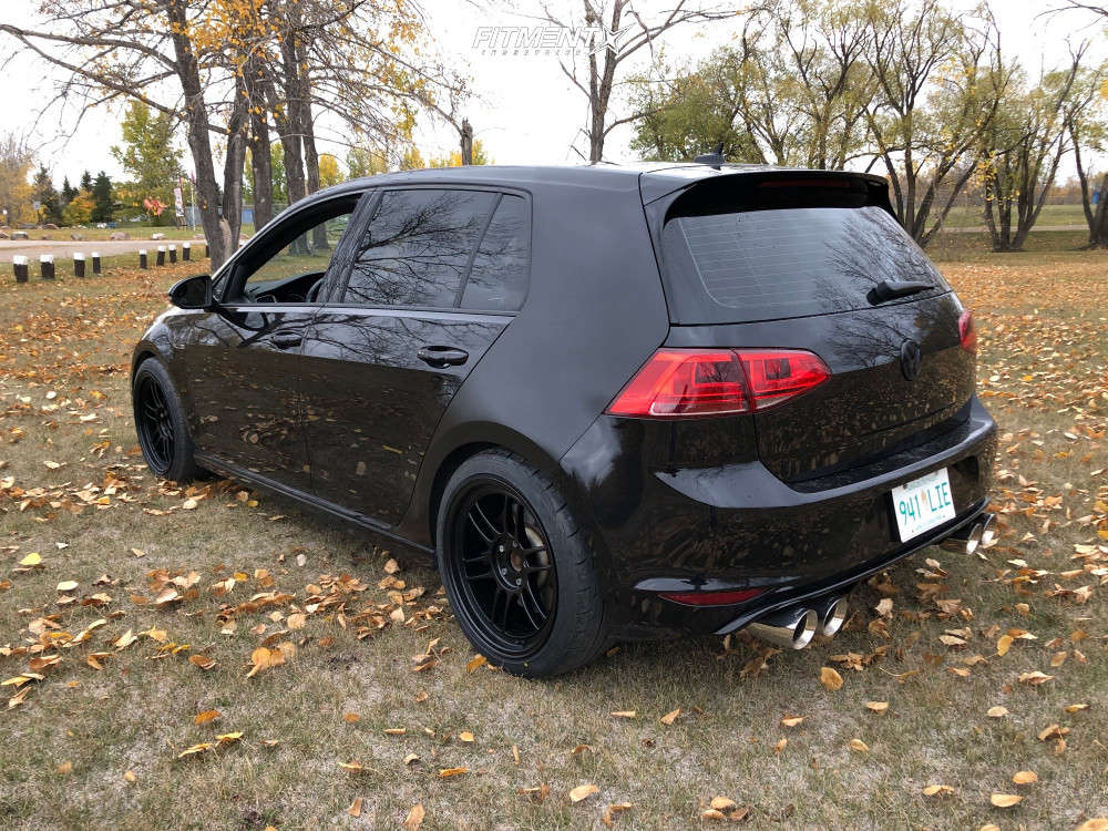 2016 Volkswagen Golf R Base with 18x9 Enkei Rpf1 and Firestone 235x40 ...