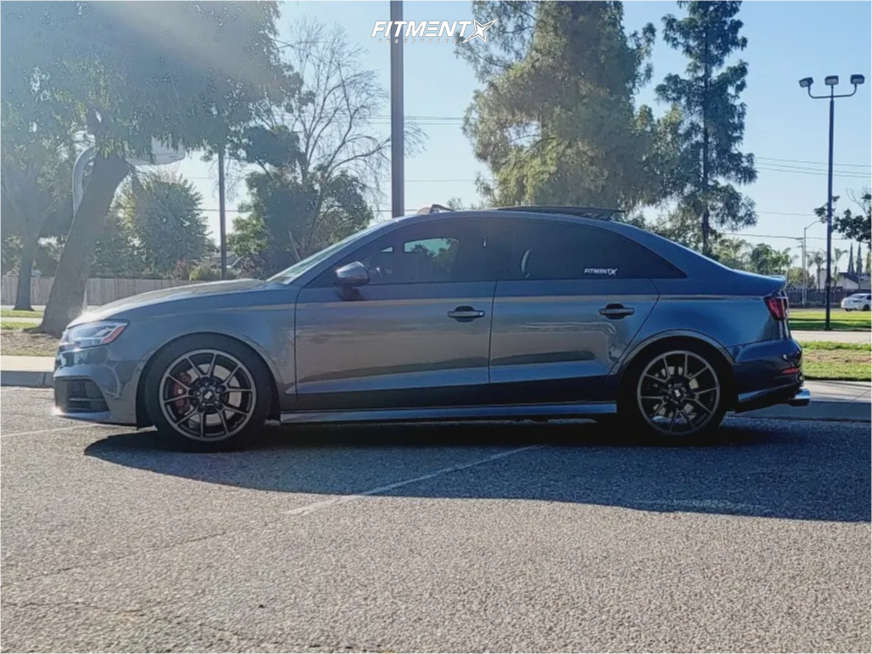 2018 Audi S3 Premium Plus with 18x9 Neuspeed Rse10 and Kumho 245x40 on ...