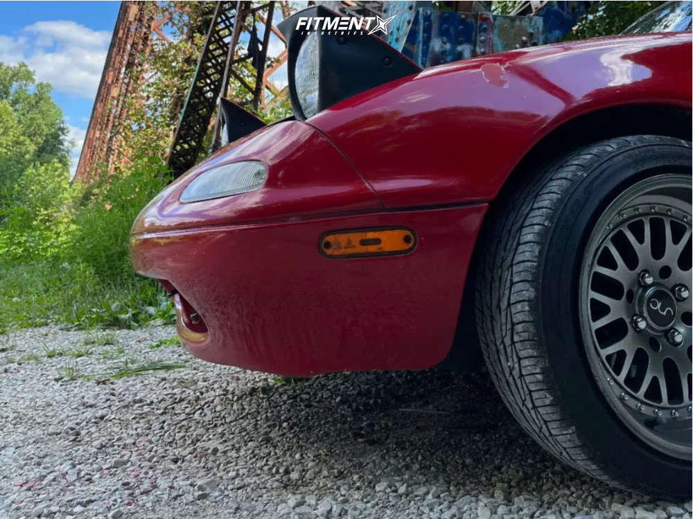 1990 Mazda Miata Base with 15x9 JNC Jnc001 and Toyo Tires 195x45 on ...