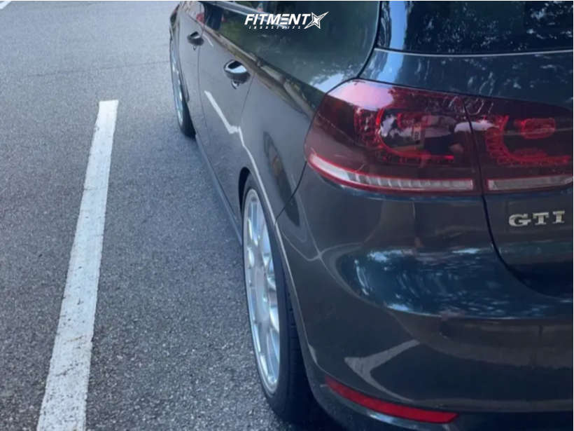 2010 Volkswagen GTI Base with 18x8 BBS Co and Continental 225x40 on Coilovers | 2395162 ...