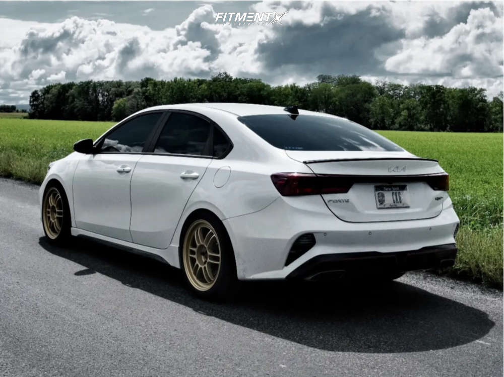 2022 Kia Forte GT with 18x8.5 Enkei Rpf1 and Yokohama 235x40 on ...