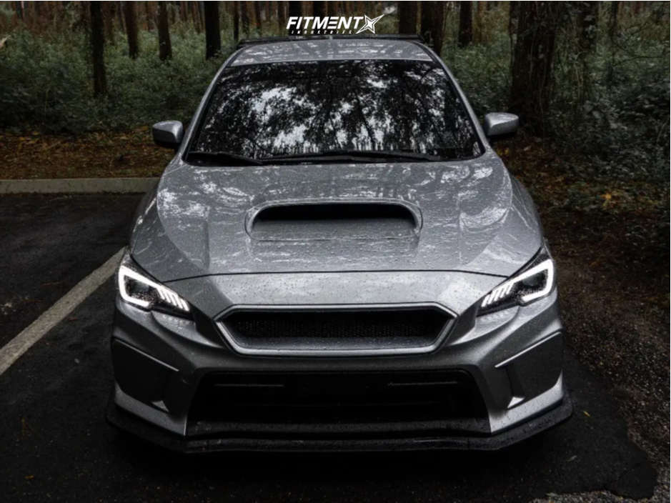 2019 Subaru WRX Base with 18x9.5 ESR Sr08 and Firestone 245x40 on ...