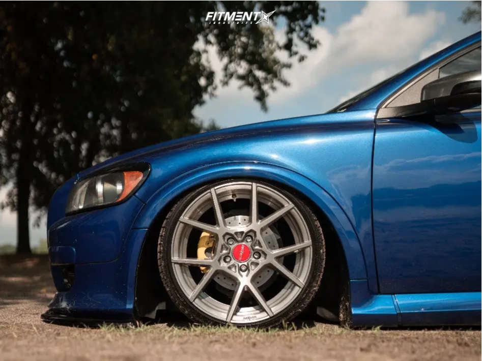 2008 Volvo C30 T5 R-Design with 18x8.5 Rotiform Kps and Hankook 205x35 ...