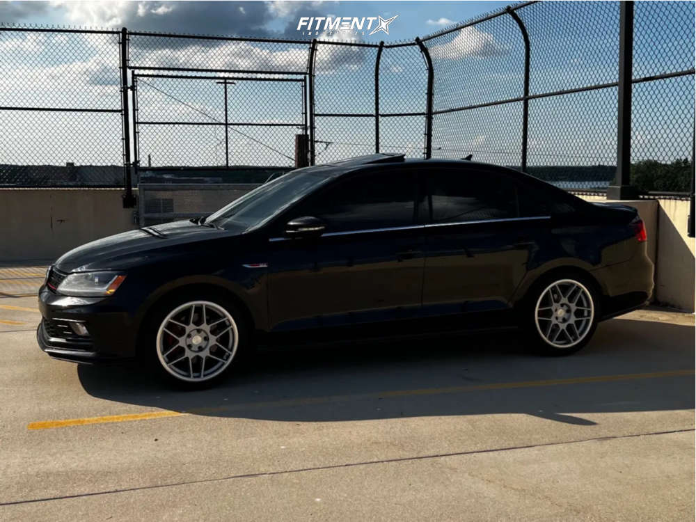 2017 Volkswagen Jetta GLI with 18x8.5 3SDM 0.09 and Michelin 235x35 on ...