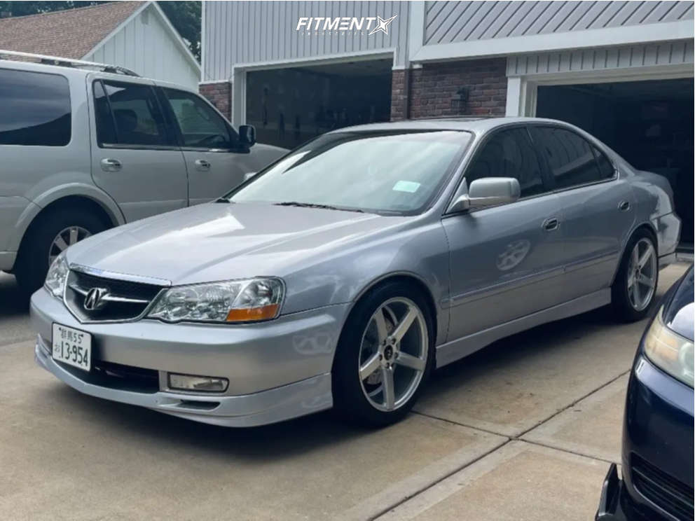 2002 Acura TL Type-S with 18x9 JNC Jnc026 and Toyo Tires 245x45 on ...