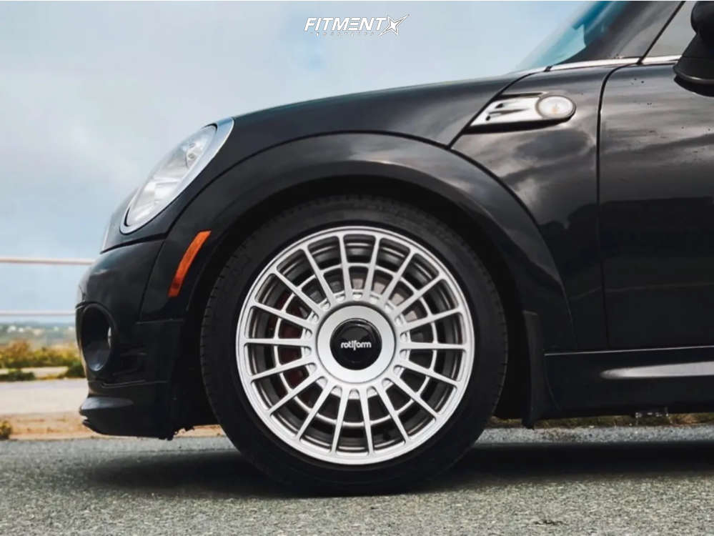 2010 Mini Cooper John Cooper Works with 17x8 Rotiform Las-r and ...