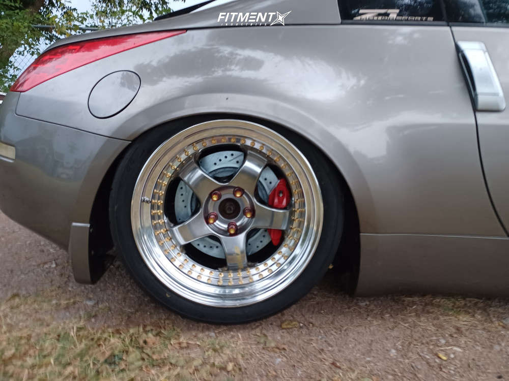 2008 Nissan 350Z Touring with 19x9.5 Work Meister S1 3p and Toyo Tires ...