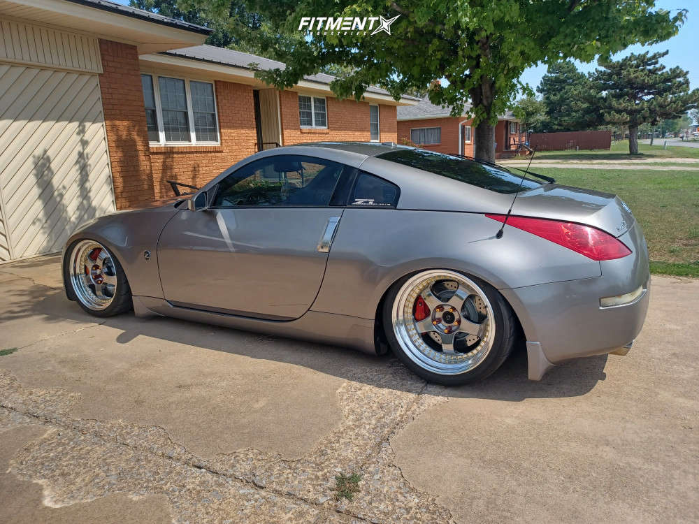 2008 Nissan 350Z Touring with 19x9.5 Work Meister S1 3p and Toyo Tires ...