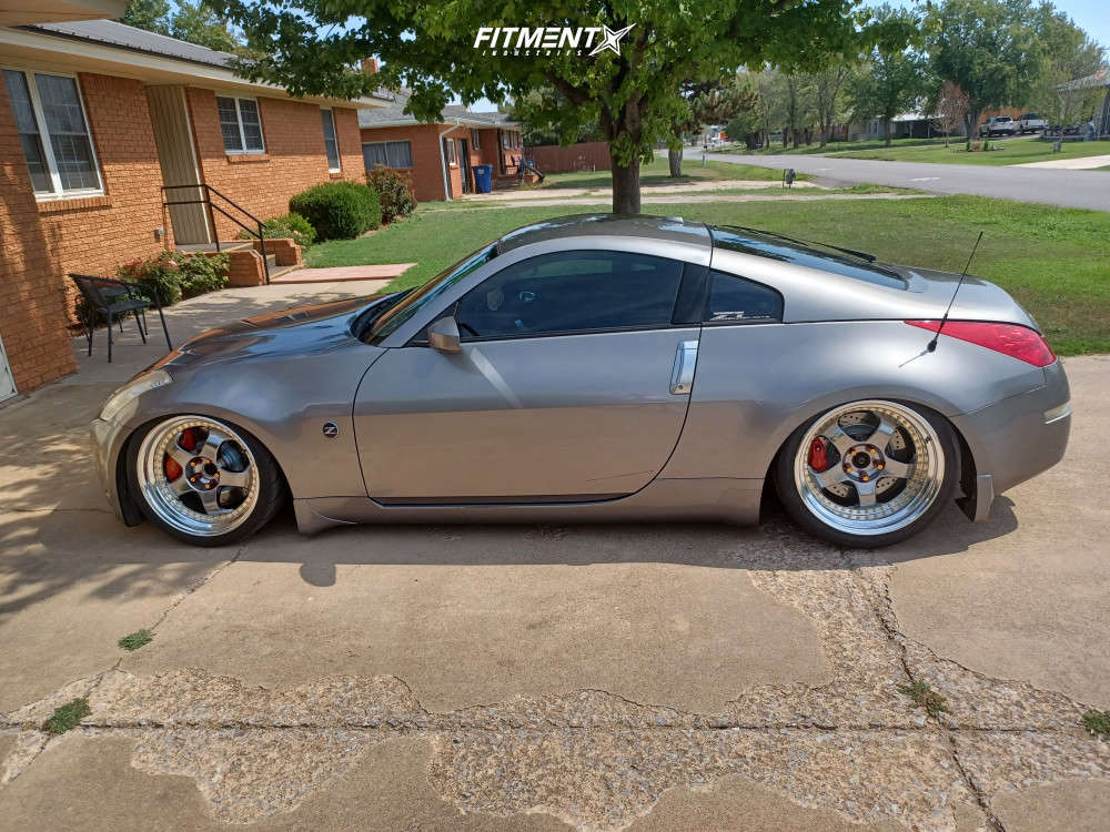 2008 Nissan 350Z Touring with 19x9.5 Work Meister S1 3p and Toyo Tires ...