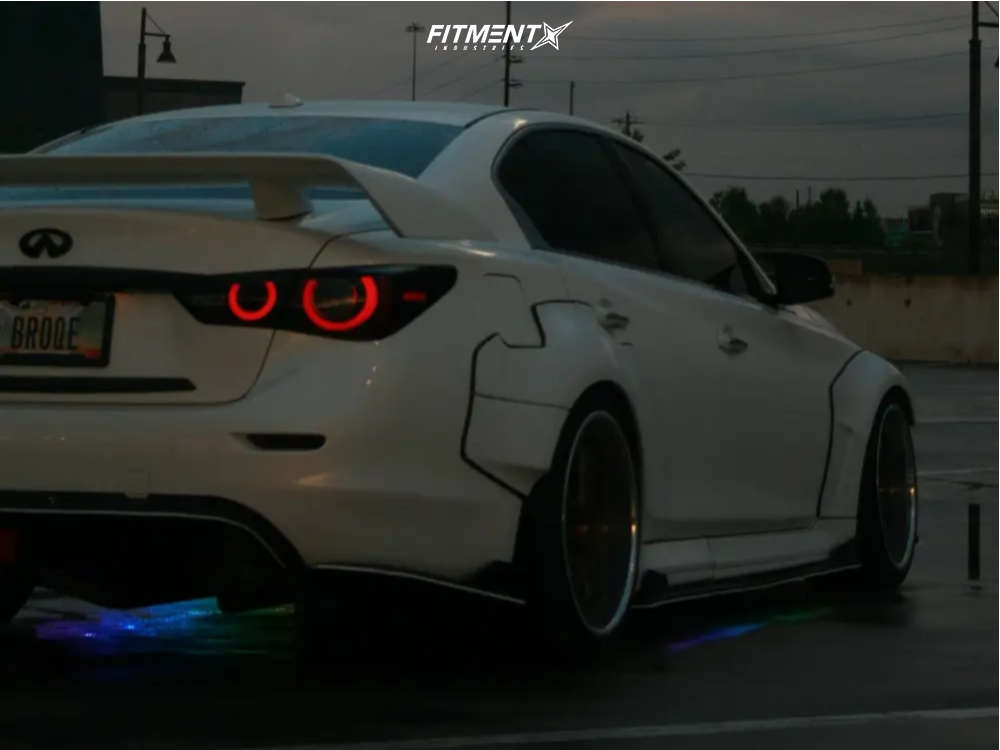 2015 INFINITI Q50 Premium with 19x10.5 SSR Vienna Sovereign and Dunlop ...