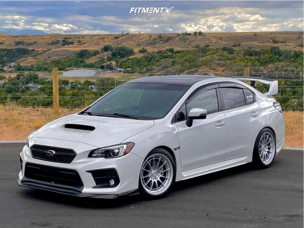 2018 Subaru WRX Limited with 18x9.5 Enkei Nt03m and Michelin 245x40 on Coilovers | 2399235 ...