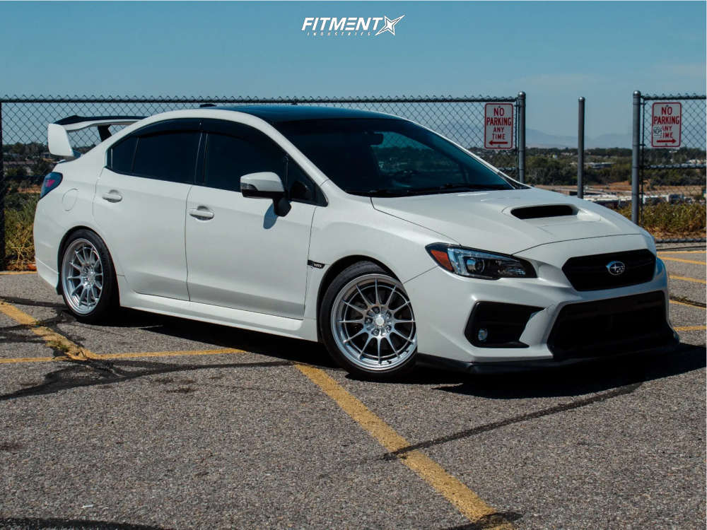 2018 Subaru WRX Limited with 18x9.5 Enkei Nt03m and Michelin 245x40 on Coilovers | 2399235 ...