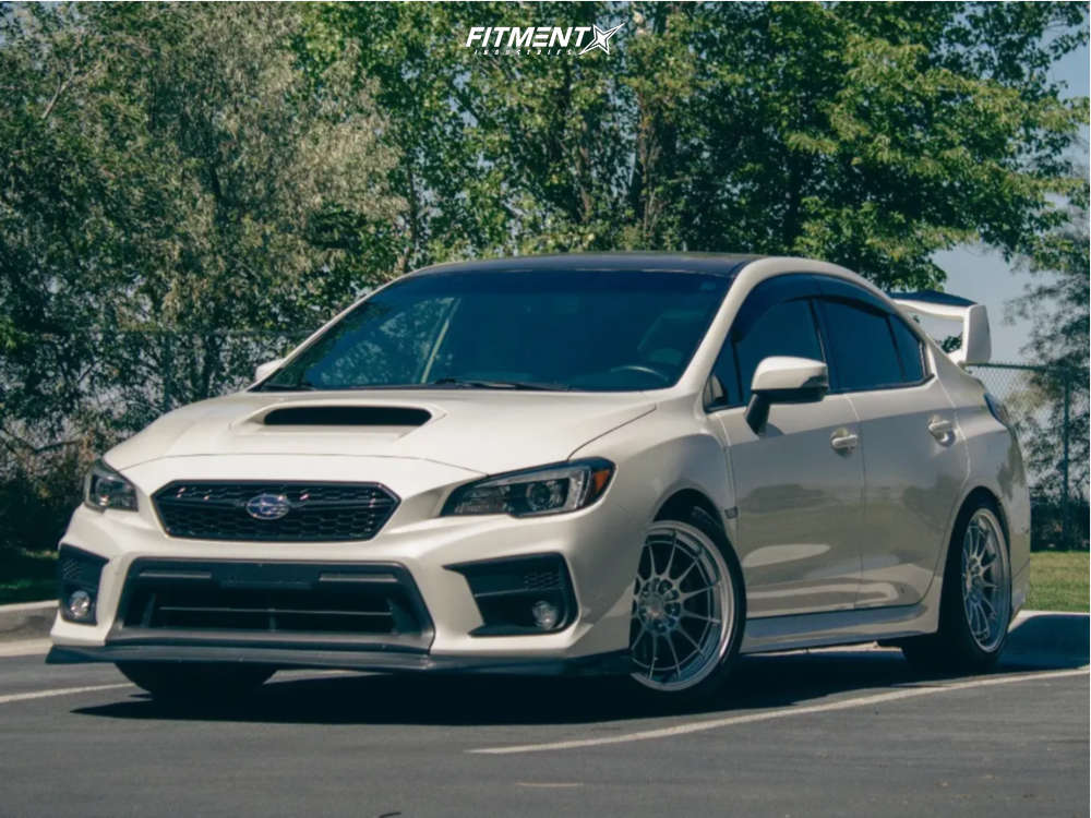 2018 Subaru WRX Limited with 18x9.5 Enkei Nt03m and Michelin 245x40 on Coilovers | 2399235 ...