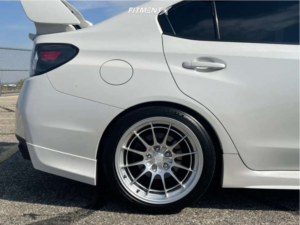 2018 Subaru WRX Limited with 18x9.5 Enkei Nt03m and Michelin 245x40 on Coilovers | 2399235 ...