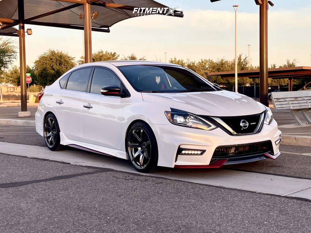 2017 Nissan Sentra Nismo with 18x8.5 XXR 560 and Lexani 225x40 on ...