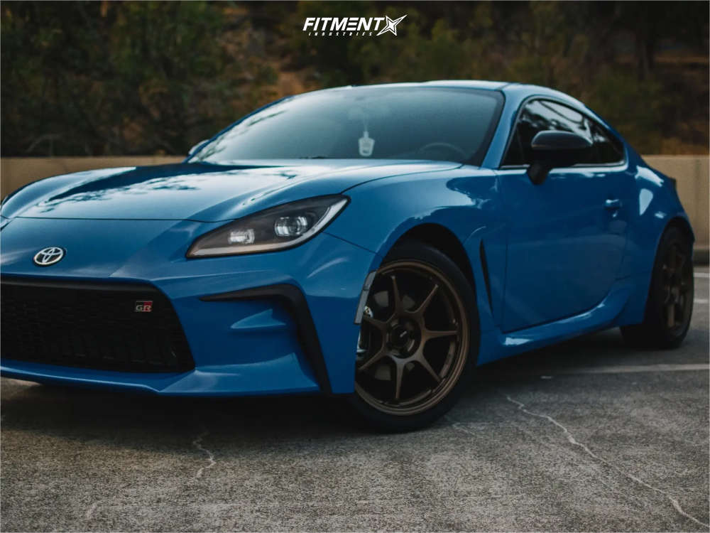 2022 Toyota GR86 Premium with 18x8 Enkei Ts-7 and Toyo Tires 225x40 on Stock Suspension ...